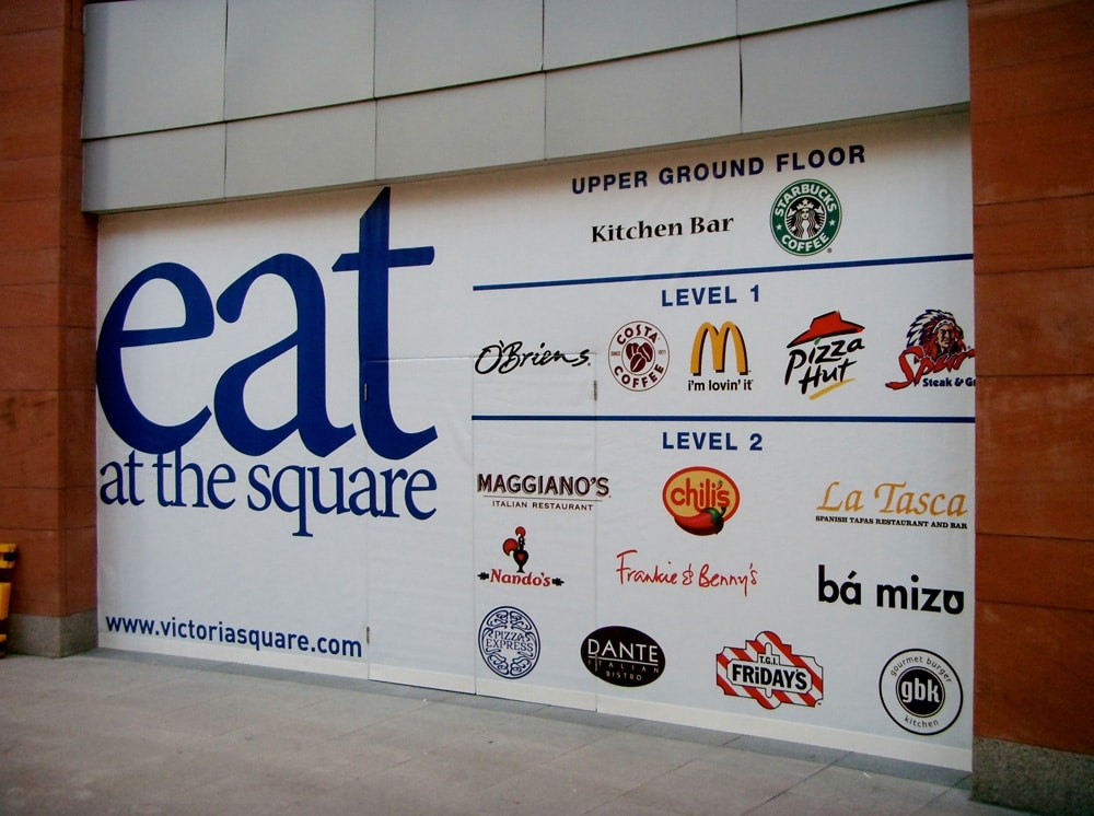Retail/Hoarding Branding